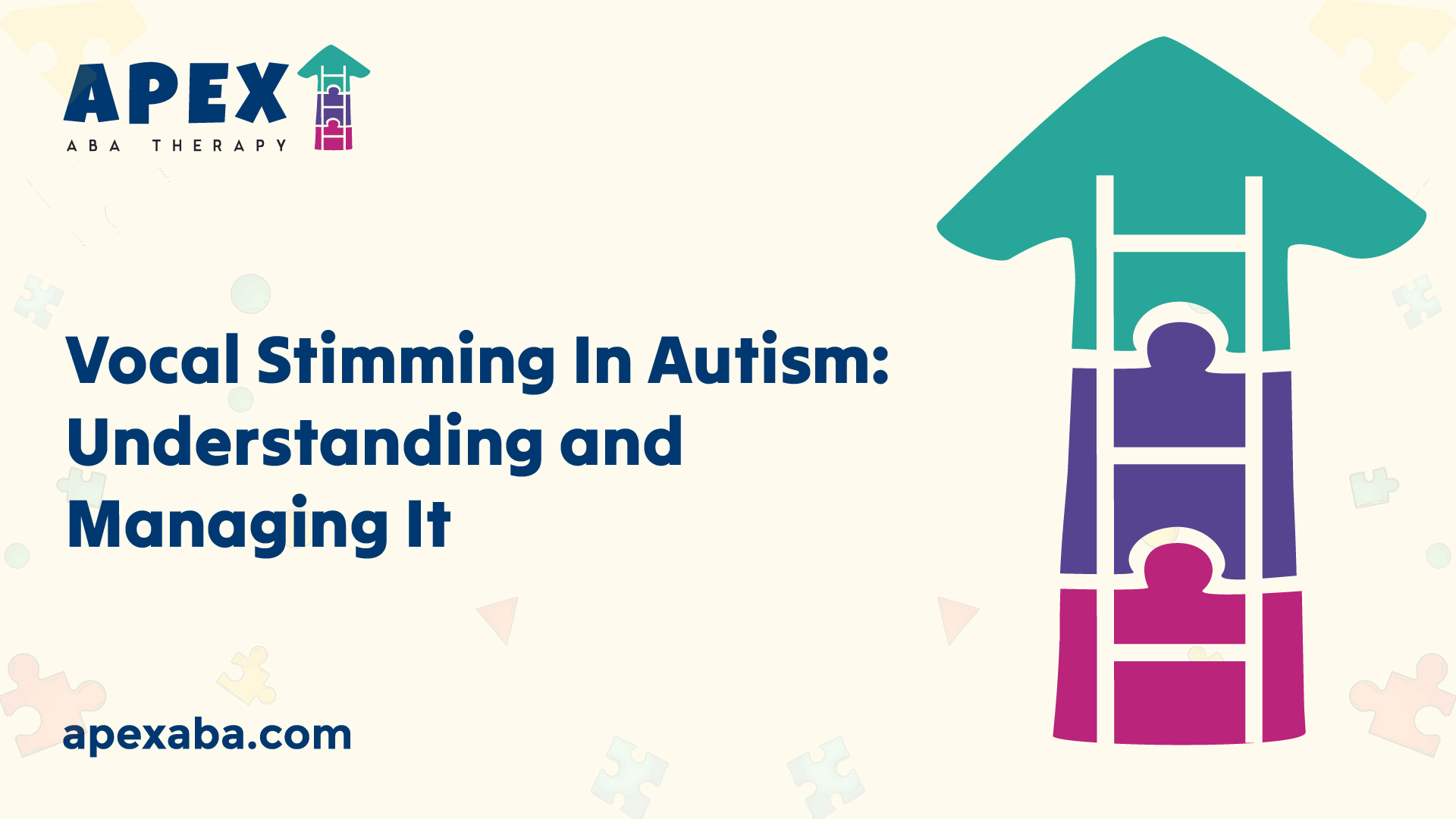 Vocal Stimming In Autism: Understanding and Managing It - Apex ABA Therapy